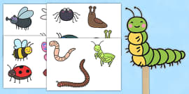 Minibeast Hunt Cutting Skills Activity