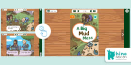 Blending to Read Game: Phonics Level 2 (teacher made)