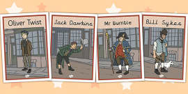 Oliver Twist Word Search (Hecho por educadores)