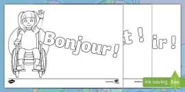 Free French Greetings Word Search Printable | Twinkl CA