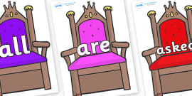 FREE! - Tricky Words on Bees (teacher made) - Twinkl