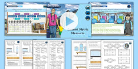 Metric Units Display Pack (teacher made)