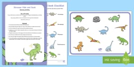 Dinosaurs Sensory Bin | Sensory Play | Twinkl (teacher made)