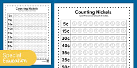 Counting Money Activity Pack for Special Education - Twinkl