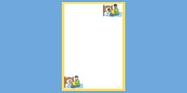 Bedtime Page Border | Page Borders | Twinkl (Teacher-Made)