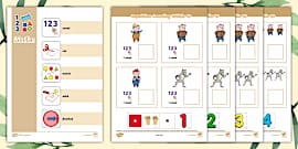 👉 Number Bonds of 10 The Three Little Pigs Ten-Frame Activity