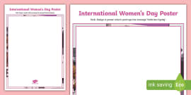 International Women's Day: Famous Women Worksheet French