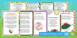 Easter Songs early years - EYFS (teacher made) - Twinkl