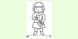 FREE! - Girl Band Colouring | Colouring Sheets - Twinkl