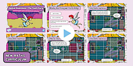 The Tooth Fairy Spatial Awareness Flashcards (teacher made)