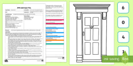 My Front Door Recognising Numerals Resource Pack