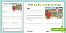 Hadrian's Wall Fact File Template (teacher made) - Twinkl