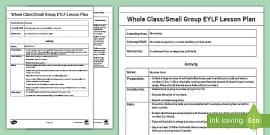 Musical Shapes EYLF Lesson Plan Adult Guidance