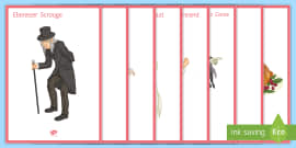 A Christmas Carol Display Posters (teacher made) - Twinkl