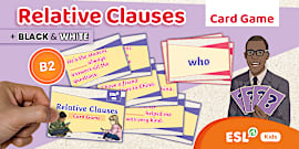 Relative Clauses Board Game – English – KS2 Resource