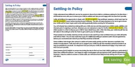 Biting Avoidance Policy for Childminders (teacher made)