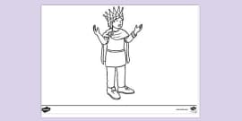 FREE! - Mrs Johnstone Colouring | Colouring Sheet - Twinkl