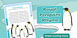 Penguin Slide Rhyme | Polar Regions Song | Twinkl
