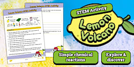 Make a Volcano STEM activity