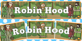 Robin Hood Word Mat (teacher made)