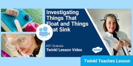 Floating or Sinking? KS1 PowerPoint (teacher made)