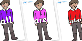 FREE! - Tricky Words on Bees (teacher made) - Twinkl