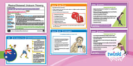 Soccer Circuit Training PDF | PE Lesson Pack | Year 3-4