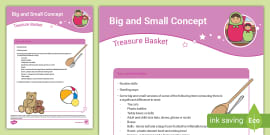 Christmas Big and Small Sorting Activity (teacher made)