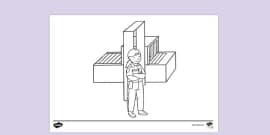 FREE! - Security Guard Colouring Sheet | Colouring Sheets