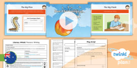 Year 4 James and the Giant Peach: Play Scripts Lesson 1 to Support ...