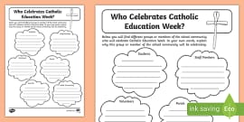 Education Week Acrostic Poem Worksheet / Worksheet - Twinkl