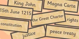 Magna Carta Investigation Cards (teacher made) - Twinkl