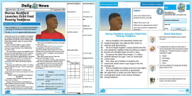 Marcus Rashford Fact File,Marcus Rashford (teacher made)