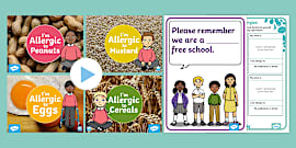 Allergy Awareness Poster SEND Twinkl teacher Made Allergy Awareness Poster SEND Twinkl teacher Made