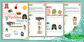 Year 1 Phonics Spelling Pack 3: ai, ay, oi and oy