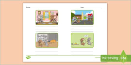 8 Box Storyboard Template - ESL Story Writing Resources