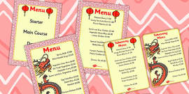 Chinese Restaurant Role Play Pack (Teacher-Made)