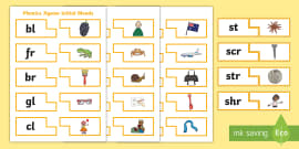 Blends Activity Cards (teacher made) - Twinkl