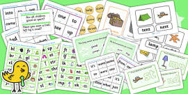 Phase 4 Sentences And Pictures Matching Cards - matching cards