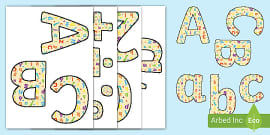 Mat Llythrennau 'Yr Wyddor' Gymraeg - Adnoddau Dysgu Twinkl