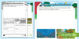 Design your own Zoo Worksheet / Worksheet (Teacher-Made)