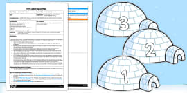 Arctic Art KS1 Igloo Activity (teacher made) - Twinkl