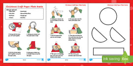 Christmas Party Hats | Simple Christmas Craft for Kids