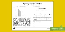* NEW * Suddenly Spelling Practice Worksheet (teacher made)