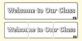 👉 Pirate Welcome to Arrrgh Class Display Banner - Twinkl