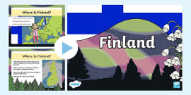 KS2 Finland Information PPT (teacher made) - Twinkl