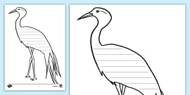 Gecko Writing Template (teacher made) - Twinkl