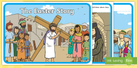 Easter Story Matching Sequencing Cards - Easter Topic, Easter, Happy Easter