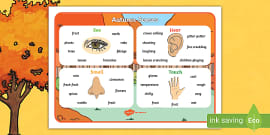 Autumn Word Mat - Primary Resource (Teacher-Made)