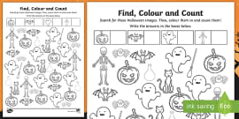 Halloween Addition Worksheets | Halloween Worksheets